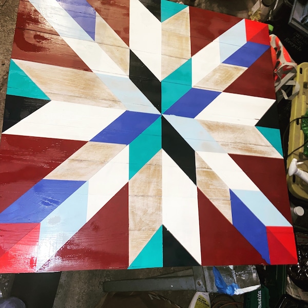 Fall Barn Quilt Pattern, Barn Quilt Pattern, Barn Quilt Instructions ...