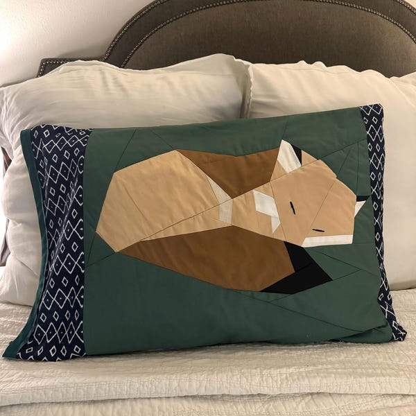 Goat Quilt Block, Paper Pieced Quilt Pattern, PDF Pattern, Instant ...