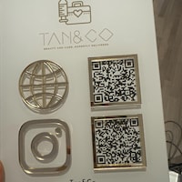 Mini QR Display Sign - Etsy