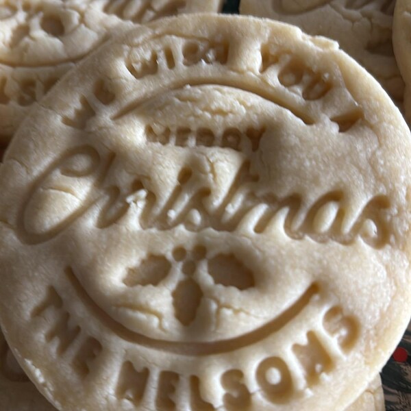 Personalized Cookie Cutter for Christmas, Stamp With Family Name ...