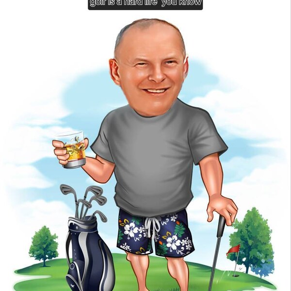 Christmas Cards, Custom Cartoon Family Portrait Gift, Holiday Cards ...