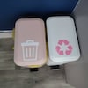 Bin Labels for Rubbish & Recycling, Kitchen Waste, Bin Vinyl Decal ...