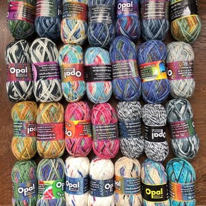 Opal Mini Balls Set 28 Balls / 4ply Sock Yarn - Etsy