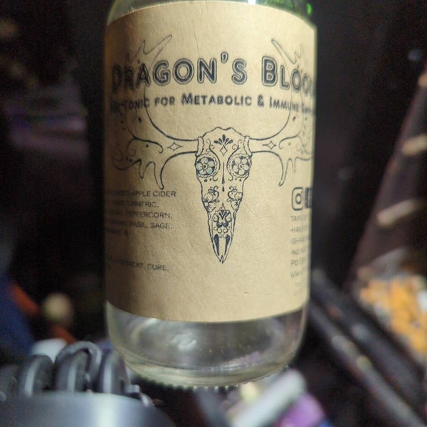 Vinegar Tonic, Raw Apple Cider Vinegar fire Cider Tonic With Alaskan ...