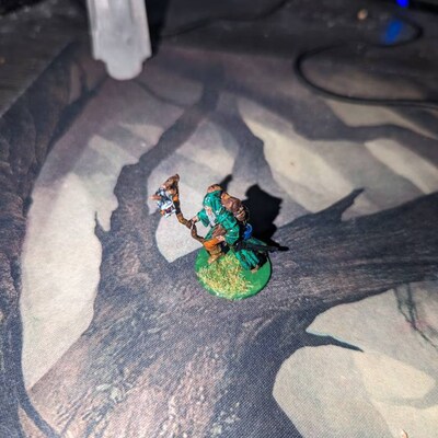 Wood Elf Wizard Elf Druid Miniature 28mm Scale 32mm - Etsy