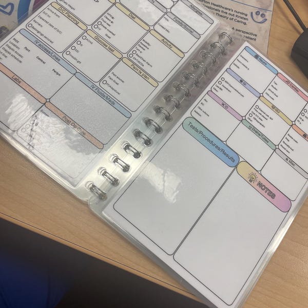 Medsurg Nurse Report Sheet PCU Nurse Report Shift, Medical Surgical ...