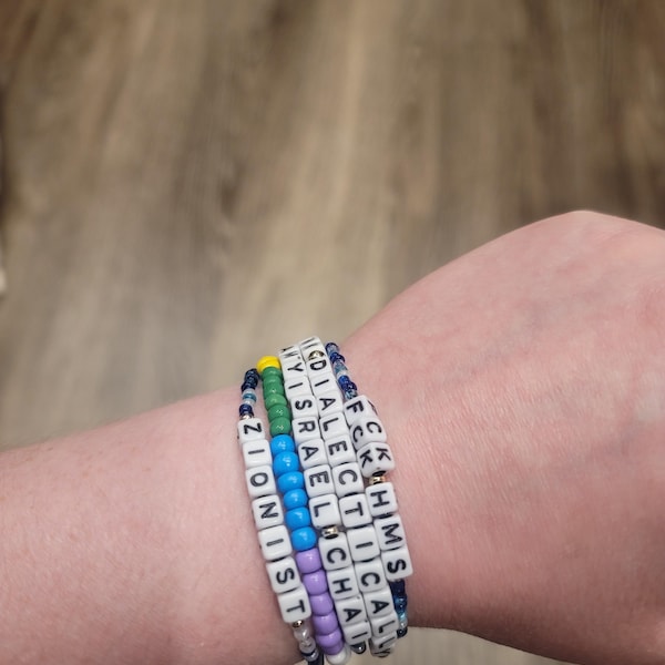 DBT Skills Bracelet | Mental Health Jewelry | BPD Awareness Gift ...
