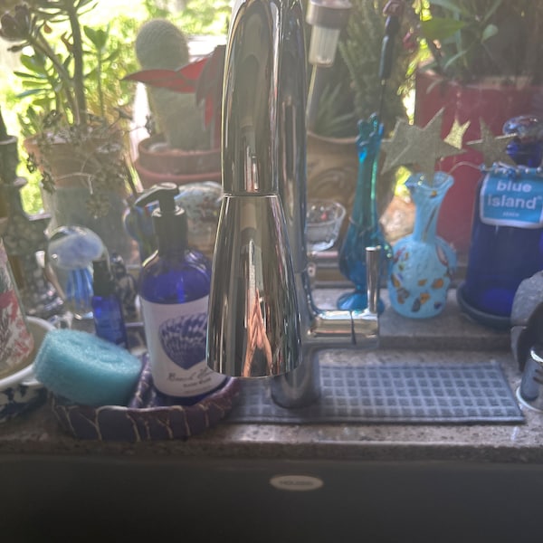 Faucet Splash Catcher - Kitchen Faucet Bib - Kitchen Faucet Drip ...