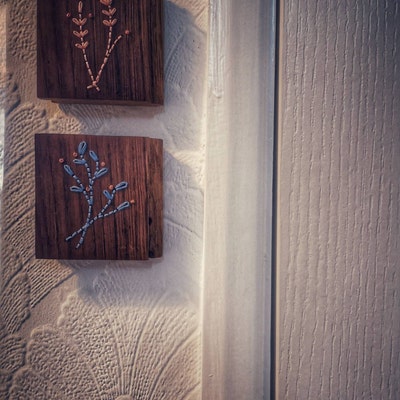 Large Scandi Christmas Tree Card Digital Embroidery Pattern - Etsy