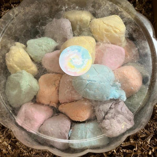 Fresh Cotton Candy Pull Apart Puff Cake, Birthday/special Occassions/baby Shower/wedding Shower ...