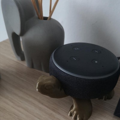 Tortoise Turtle Holder for Amazon Echo Dot 3rd Gen Alexa Stand Mount ...