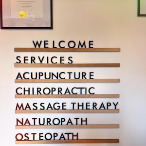 Wood Wall Menu Board, Letter Board, Personalized Wall Menu, Cafe Letter ...