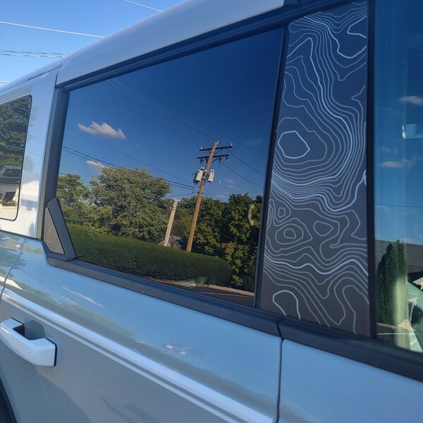 2021 Bronco Infinity Landscape Dash Overlays - Etsy