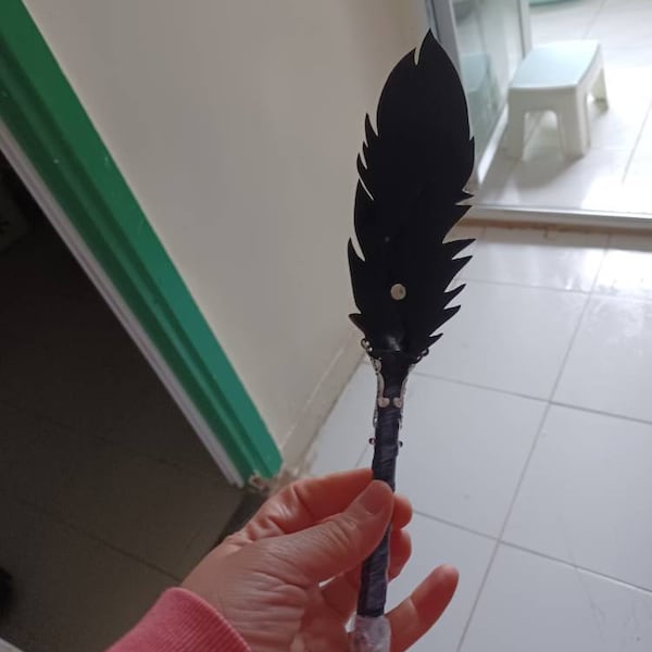 Embellished Purple Feather Pens, Birthday Gift for Women, Unique ...