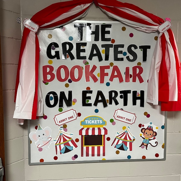 Circus Carnival Class Bulletin Board Kit, Back to School Class Display ...