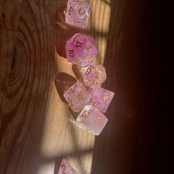 Under the Sea Tide Pool Dnd Dice Set Perfect Gift for Fans of Dungeons ...