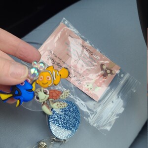 Cars Lightning Mcqueen ID Badge Reel | Etsy