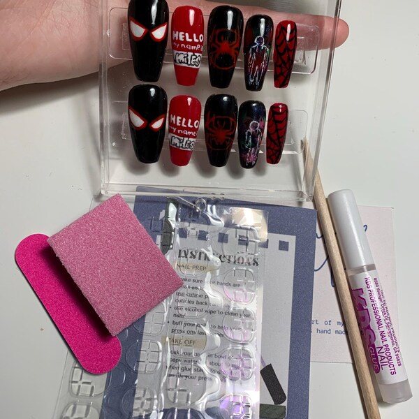 Valorant Reyna Gel Press on Nails 3D Handmade Customizable Reusable - Etsy