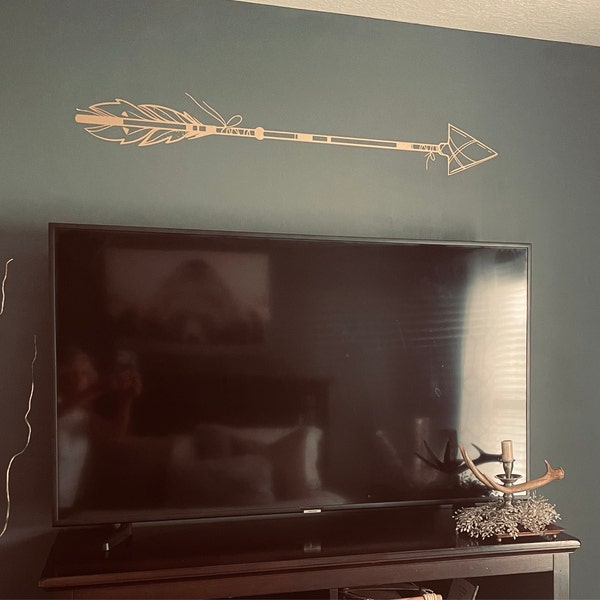 Detailed Arrow Wall Decal- Arrow Vinyl Decal - Arrow Decal - Native ...
