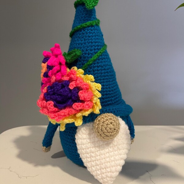 Bundle Crochet Patterns Garden Gnomes Flower Gnomes Summer Gnomes ...