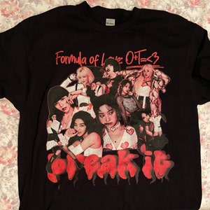 LOONA Shirt Tshirt Tee Merch Loona Paint the Town Inspired | Etsy