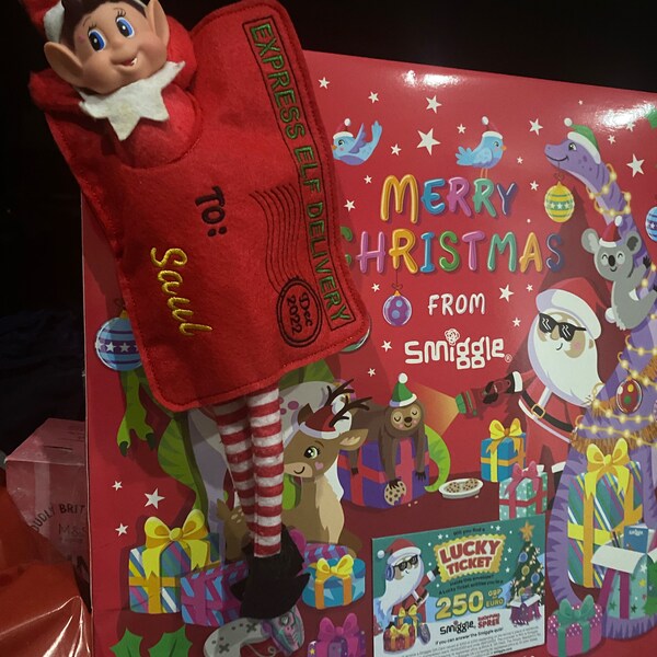 Personalised Elf Arrival Envelope or Elf Return: NORTH POLE Envelope ...