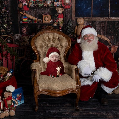 Santa Digital Backdrop Santa Digital Santa Overlay Digital - Etsy Canada