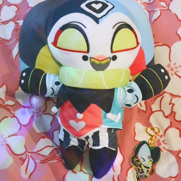 Hazbin Hotel Adam Plush 10cm Doll - Etsy