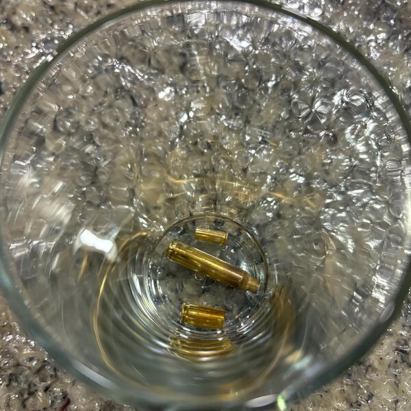 Bullet Whiskey Glass | Rocks Glass | Fathers Day Gift | Man Cave ...