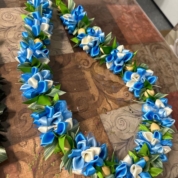 Do It Yourself Ribbons for Pink Plumeria Petal Flower Ribbon Lei - Etsy