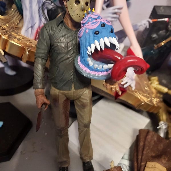 Birthday Cake Mimic Miniature for Dungeons and Dragons Dnd Tabletop ...