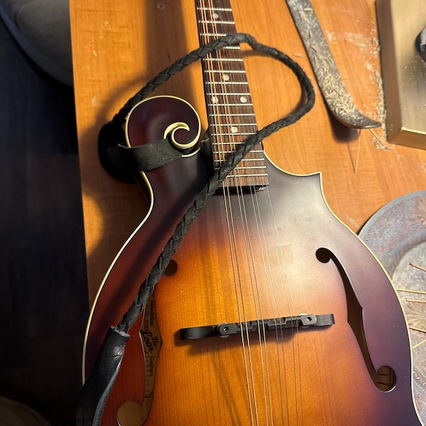 Lakota Leathers 3" Cradle Bison (buffalo) Leather Banjo Strap - Etsy