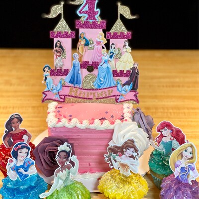 Princess Cake Topper - Etsy