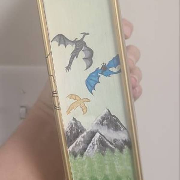 Custom Fore-edge Book Painting I Made to Order I Book-tok I Bookish ...