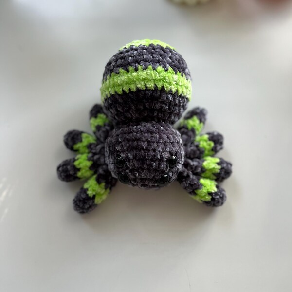 No Sew BABY Spider Crochet Pattern, Spider Amigurumi Pattern, Quick ...
