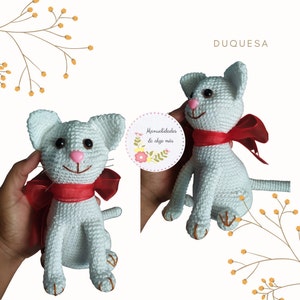 Crochet Cat Pattern Cat Amigurumi Pattern Crochet Cream Cat | Etsy