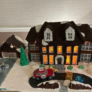 Mccallister "home Alone" Inspired 3D Paper House Model Diorama *digital ...