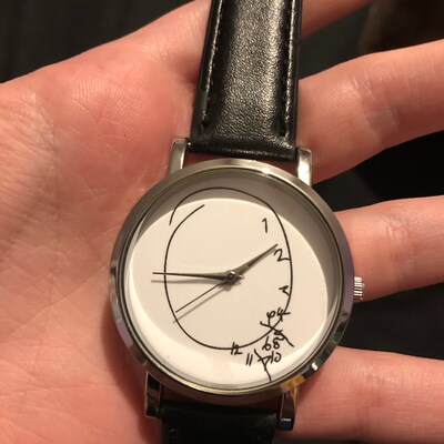 Scrambled Time Wristwatch Will Graham Disturbed Clock - Etsy UK