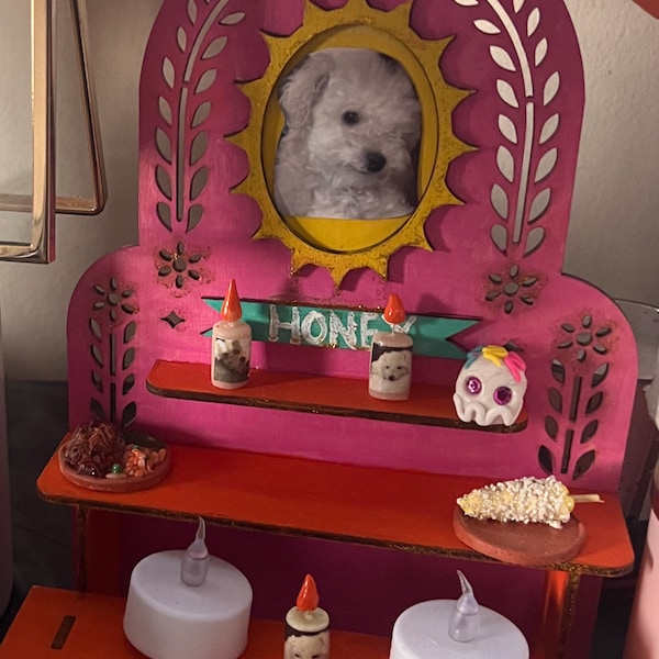 Mini Clay Nicho Candles: Pet Memorial Altar Decorations - Etsy