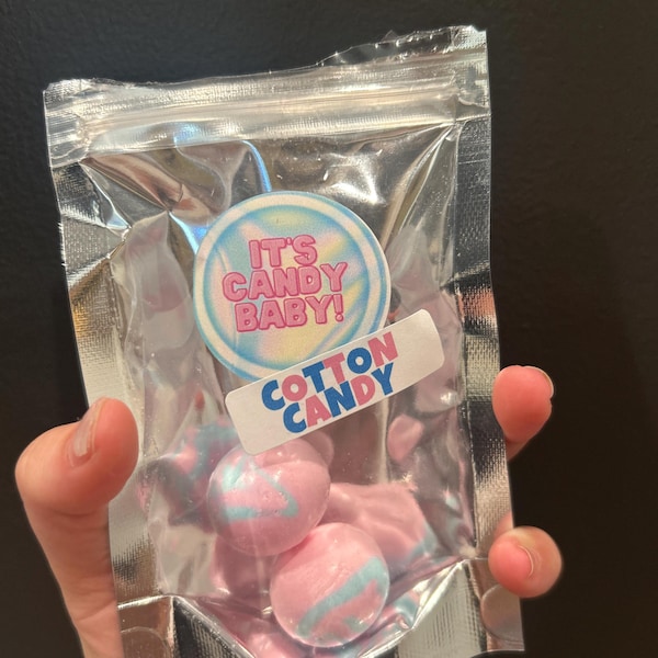 Freeze Dried Cotton Candy Taffy: Light, Airy, Crunchy - Etsy