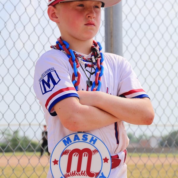 Custom 3D Printed Sports Chain - Oversized MVP Logo Necklace - Etsy
