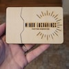 Laser Cut Wooden Card Holder Template Card Case Wooden Wallet Business ...