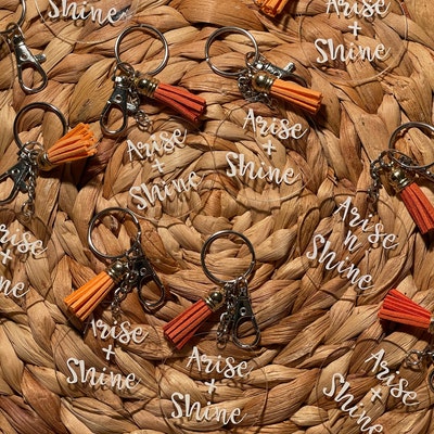 Personalised Keyring Letter / Name Custom Keyring Personalised Initial ...