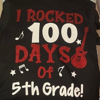I Rocked 100 Days, 100 Days of School, 100th Day of School, Boys 100th ...