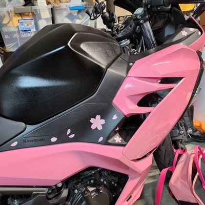 Sakura Flower Holographic Vinyl, Cherry Blossom Vinyl Decal, Sakura ...