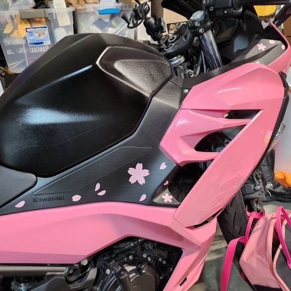 Sakura Flower Holographic Vinyl, Cherry Blossom Vinyl Decal, Sakura ...