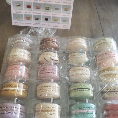 Choose Your Own 20 Macarons 20 Available Flavor Choices - Etsy