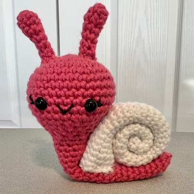 PATTERN: Sally the Snail Crochet Snail Pattern Amigurumi Snail Pattern ...