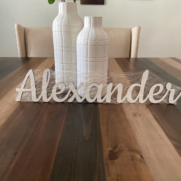 Personalized Wooden Name Sign for Nursery Custom Name Sign Name Wall ...