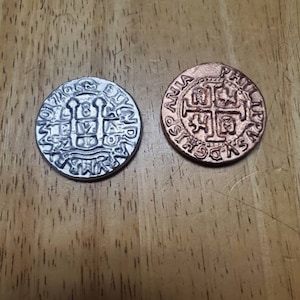 Graphite Casting Mold Pirate Coin Bullion Pour Your Own - Etsy